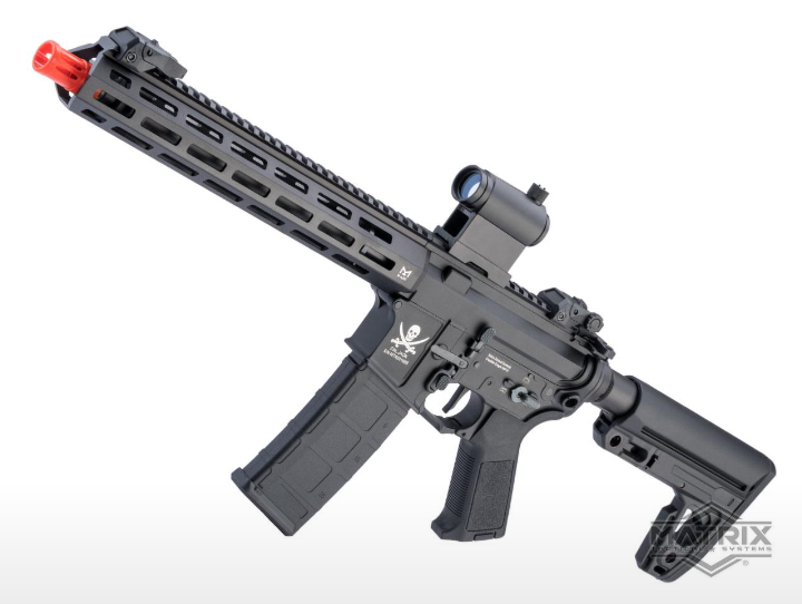 Double Eagle "Calico Jack" Metal AEG Rifle w/ M-LOK handguard & MOSFET ...